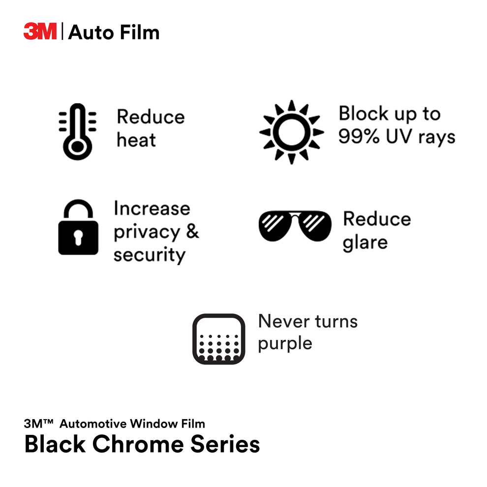 3M Auto / Car Tint Black Chrome 10/20/35 – roadauthority